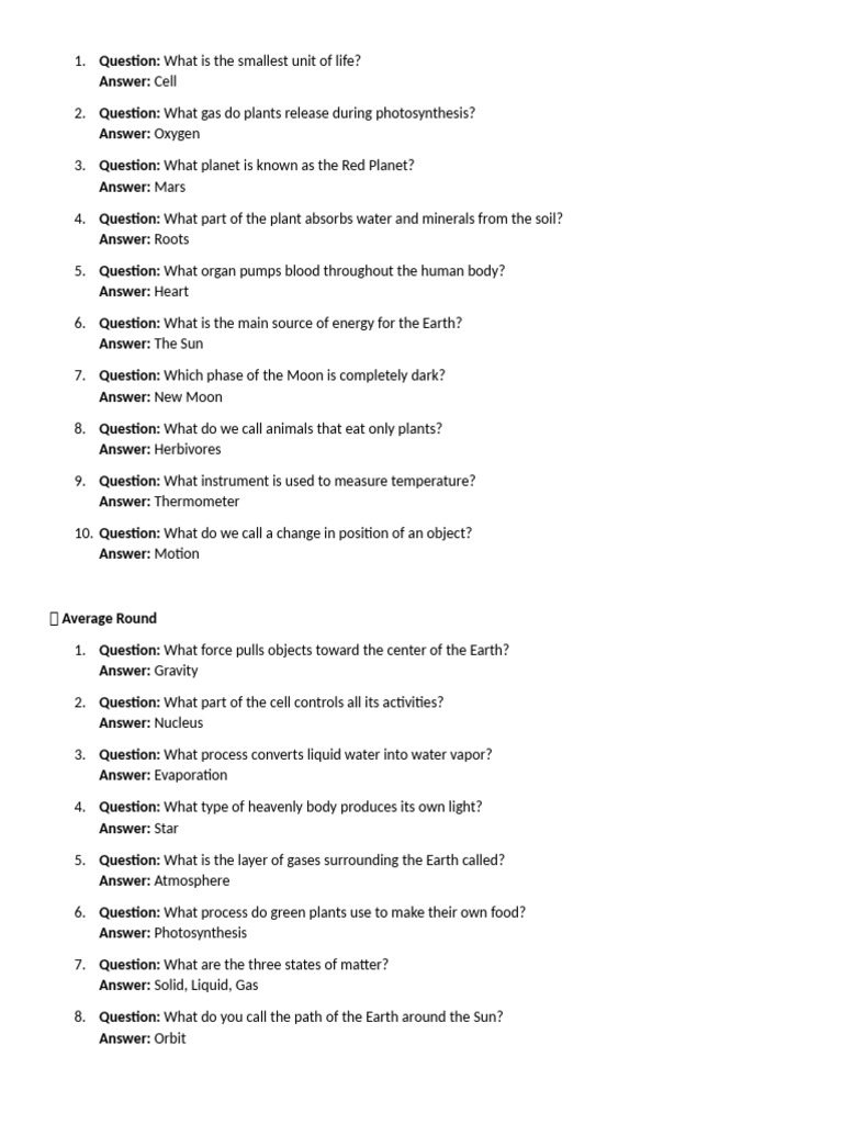 Environmental Quiz Answer Key | PDF | Greenhouse Gas | Force