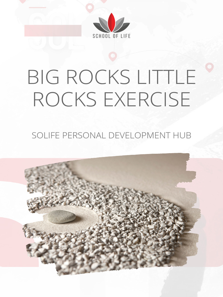 Session 1 Big Rocks Little Rocks Exercise - Edited | PDF