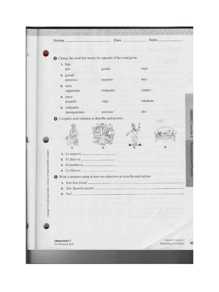 Madeline Cabrera Alcantara - Day 3 Workbook Page 41 | PDF