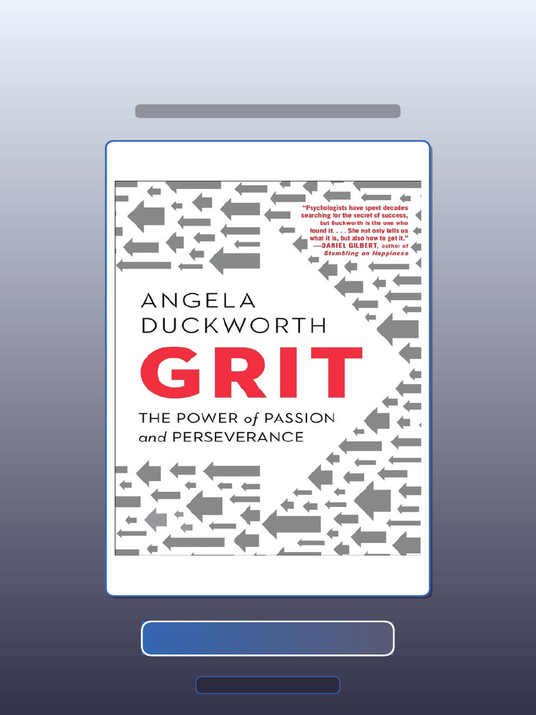 Authorized Grit the Power of Passion and Perseverance by Angela ...