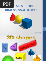 3D Castle Geometry Project Guide | PDF | Area | Shape