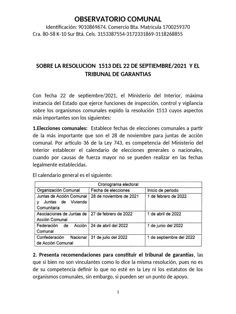 Car. Como Integrar Tribunal de Garantias | PDF | Quórum | Votación