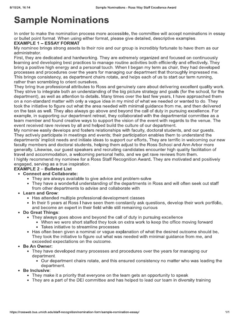 +2.3.1.1.writing Nomination Letter Example | PDF