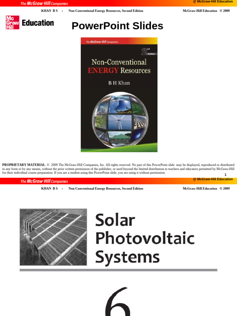 Solar Cells BH Khan | PDF | Solar Cell | Photovoltaics