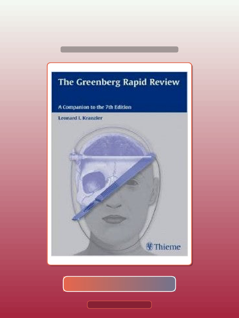 Complete the Greenberg Rapid Review a Companion to the 7th Edition ...