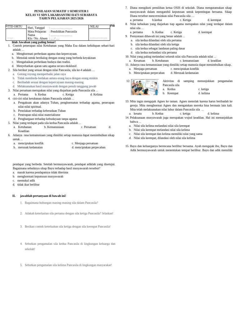 Pend. Pancasila | PDF