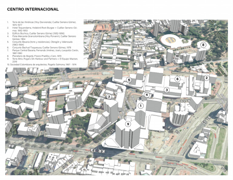 Mapa Centro Internacional - 3D | PDF