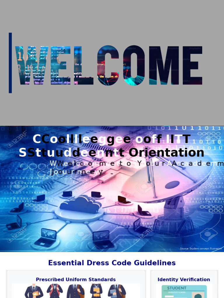 Student Orientation Guidelines for IT College | PDF