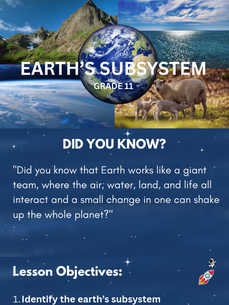 Earth's Subsystem | PDF