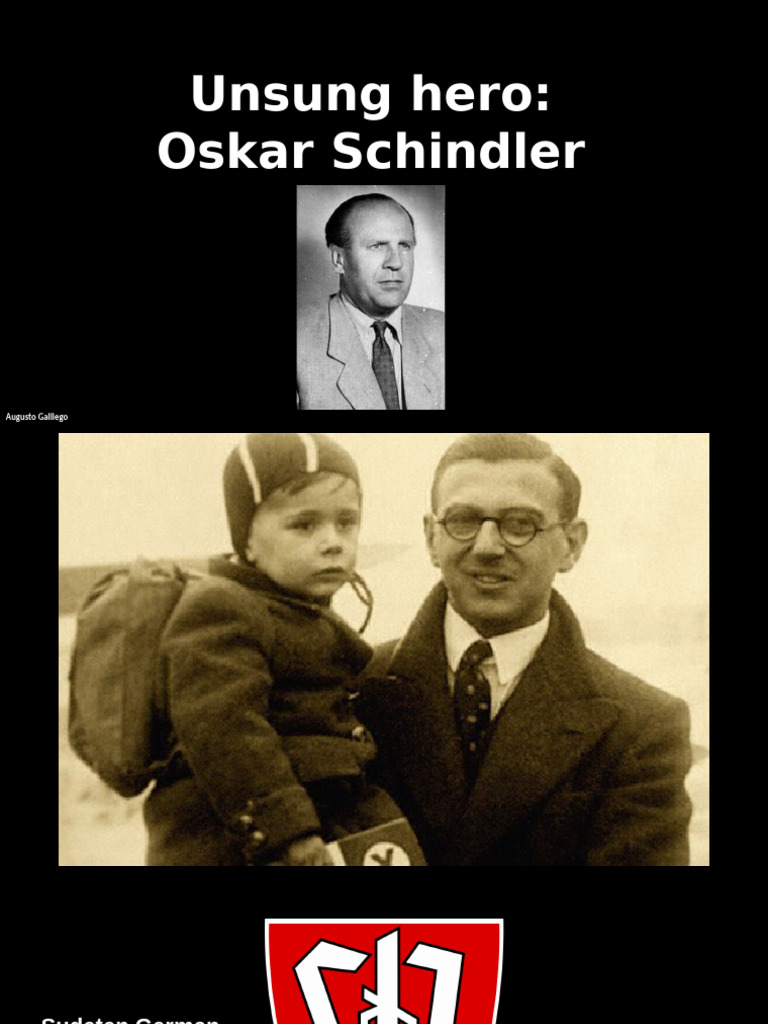 Oskar Schindler Presentation | PDF