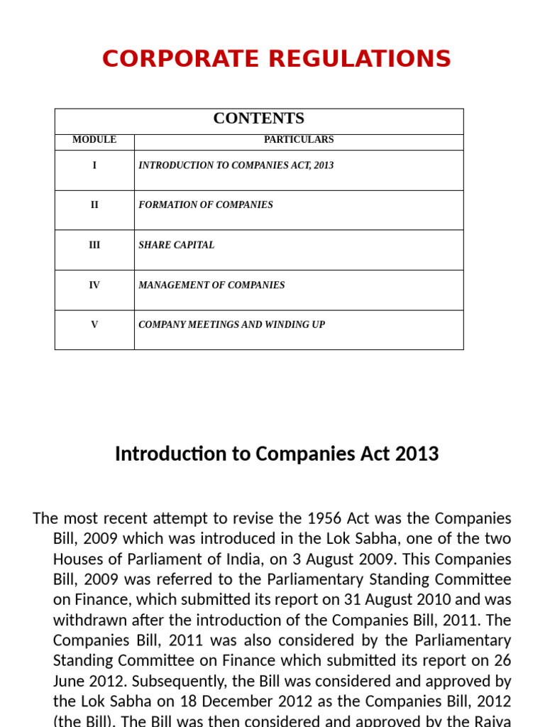 Corporate Regulations | PDF | Public Law | Political Law