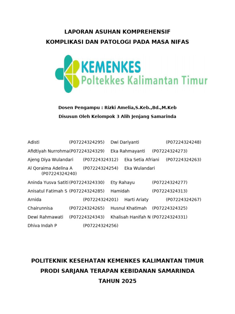 KLMPK 3 Rizki Amelia - 13!10!2025 | PDF