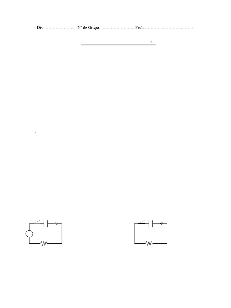 TPLab06 Capacitores V3 2023 | PDF | Condensador | Capacidad