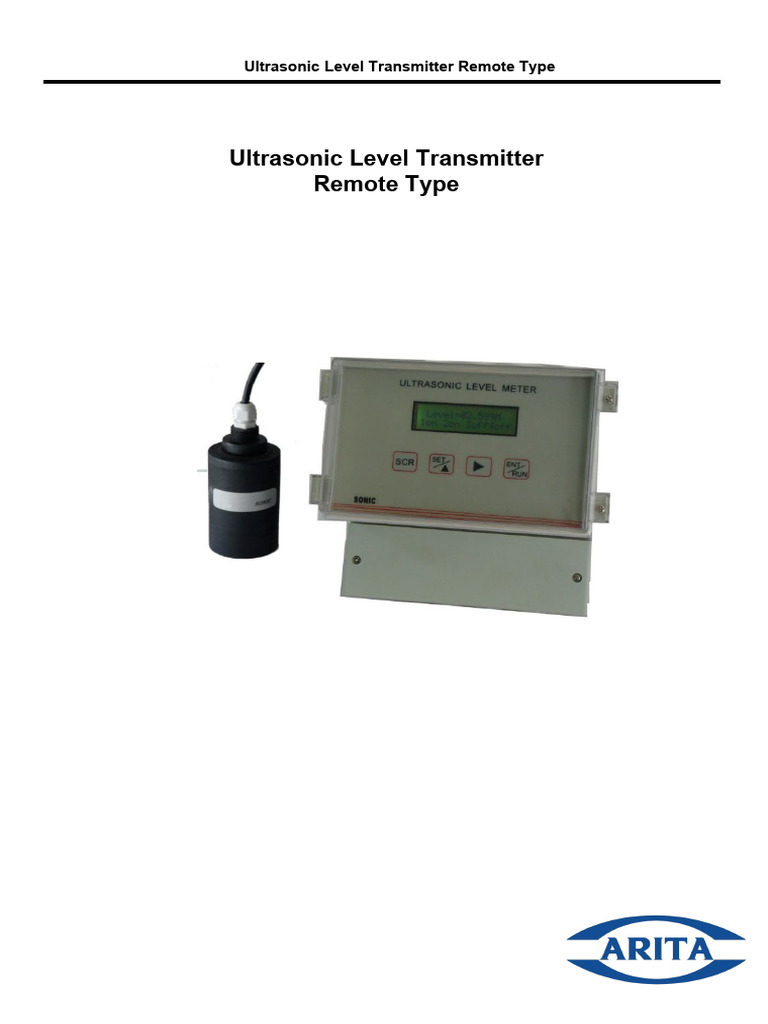 Ultrasonic Remote LT (Arita) | PDF | Bit | Ultrasound