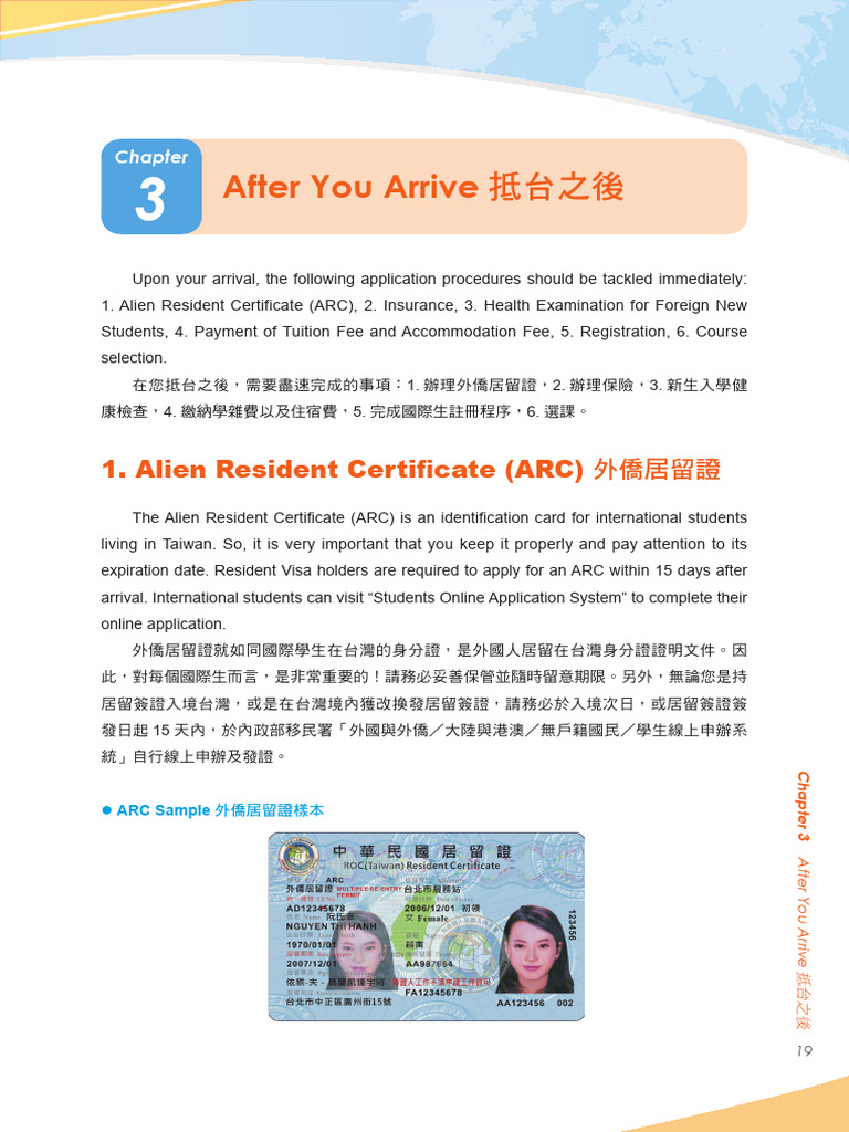Attachment 2-Notices For Entering Taiwan (After You Arrive) | PDF ...