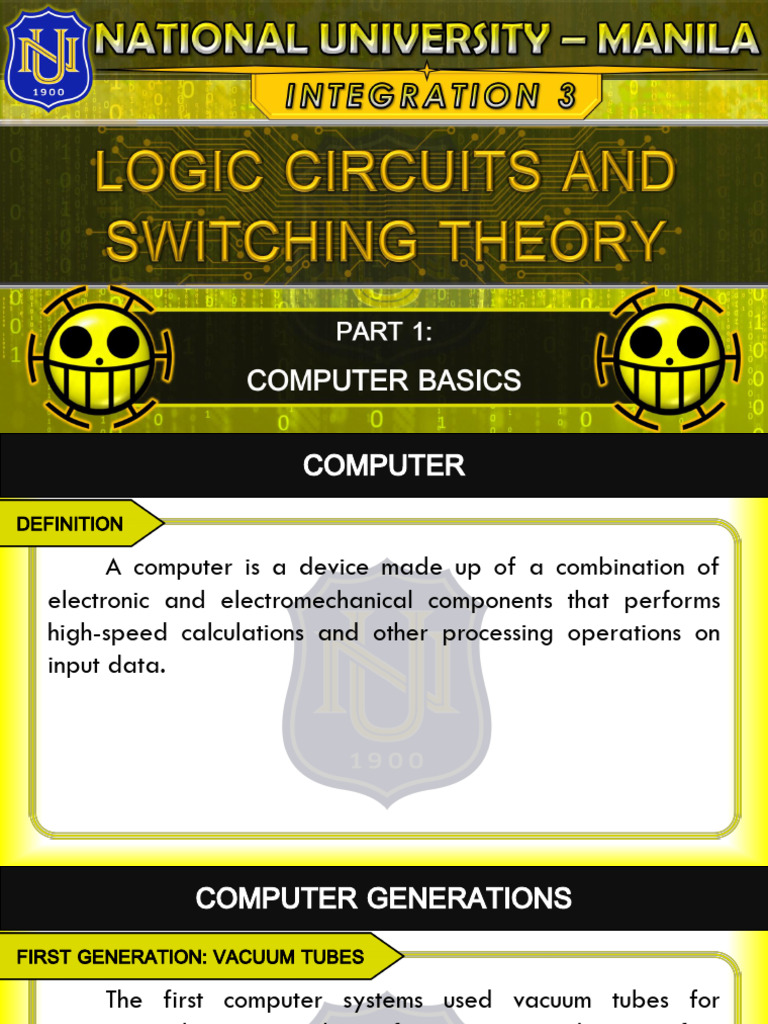 Nu - Logic Circuits and Switching Theory | PDF | Logic Gate | Computer ...