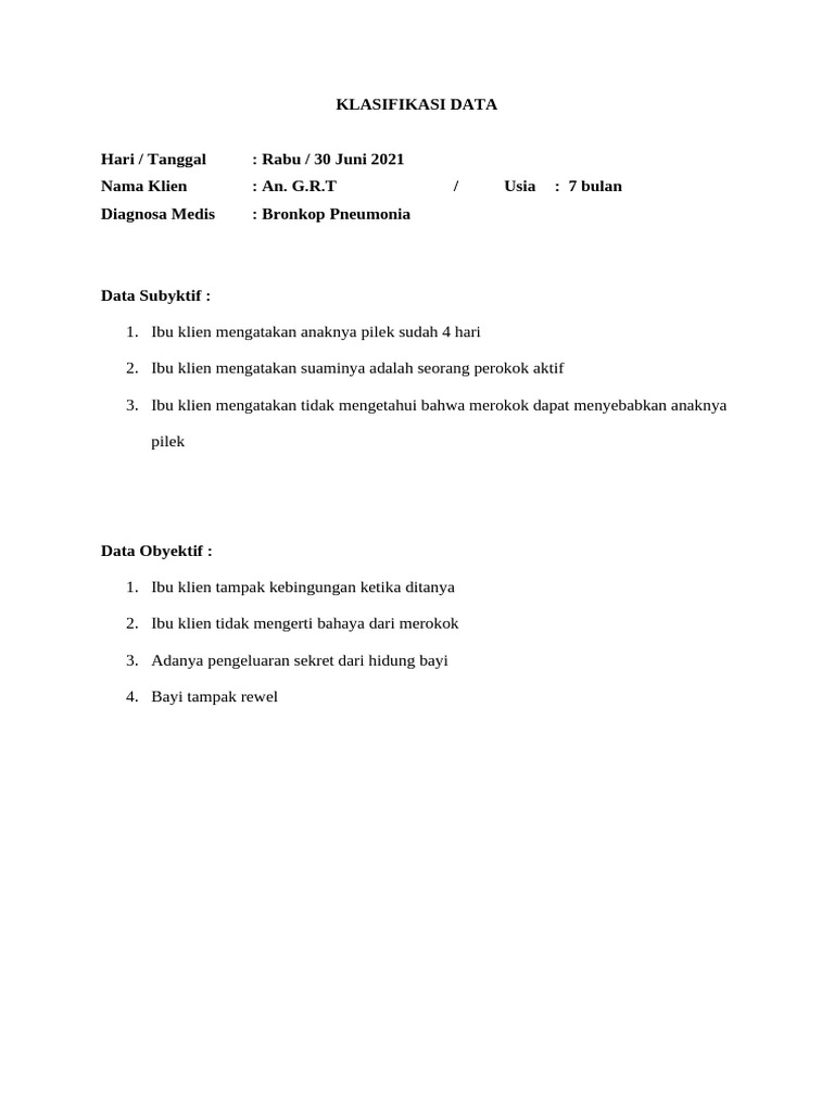 Askep Kelompok Mtbs Kopeta - Copy | PDF