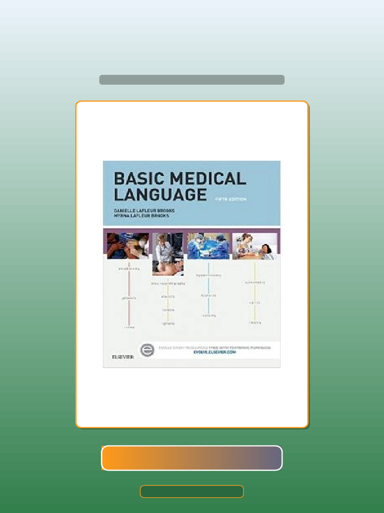 Complete Basic Medical Language 5th Edition by Brooks Ebook and ...