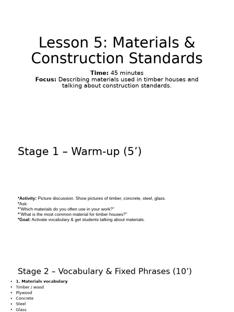 Timber House Materials & Standards Guide | PDF | Roof | Lumber