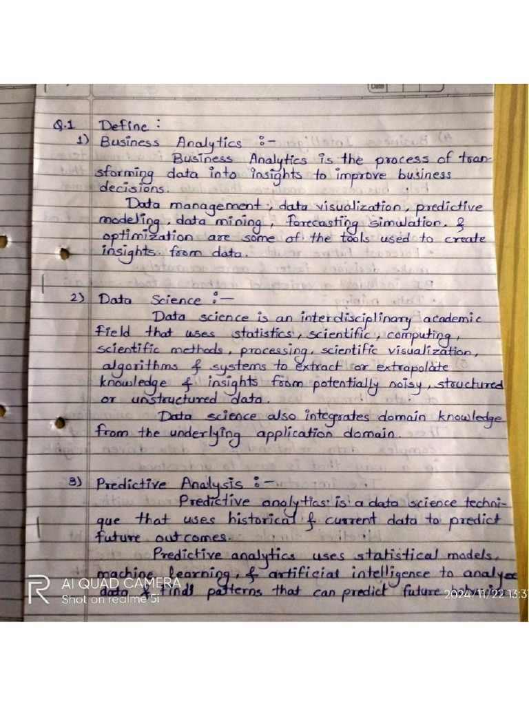BA Assignment 1 | PDF