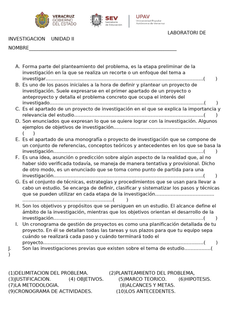 Examen Laboratoria Un II | PDF | Science | Cognición