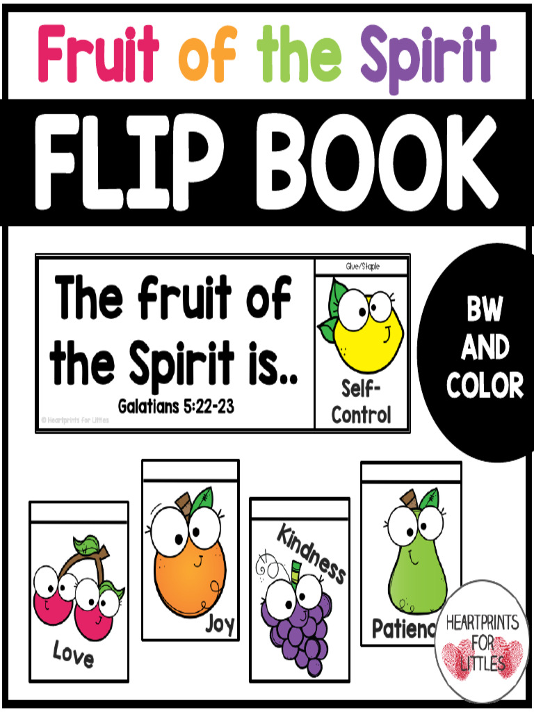Fruit of The Spirit Flipbook | PDF