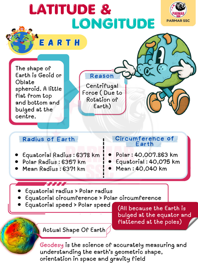 GK (Geography) Latitude and Longitude PDF | PDF | Equator | Tide