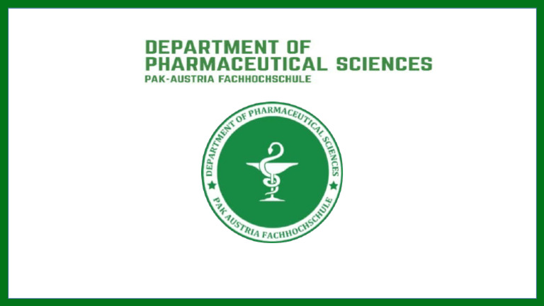 Department of Pharmaceutical Sciences Pafiast Flag | PDF