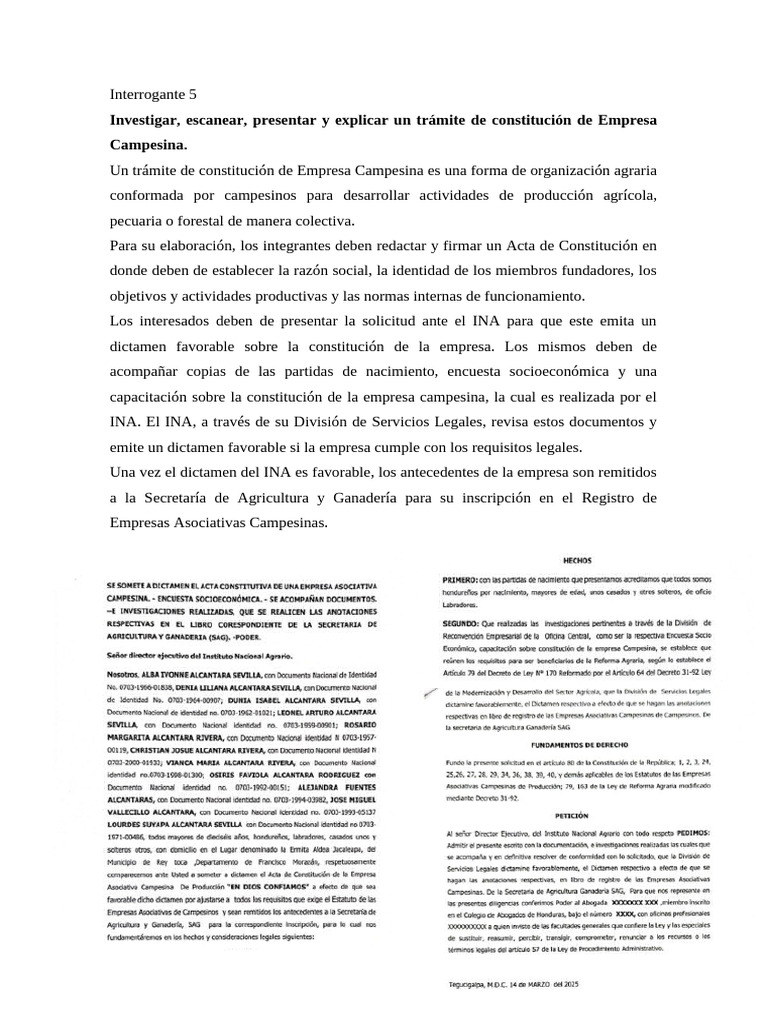 Interrogante 5 | PDF