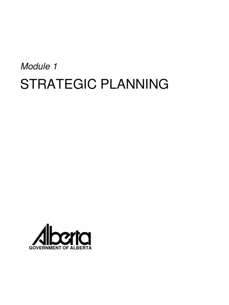 Strategic Planning | PDF | Goal | Strategic Management