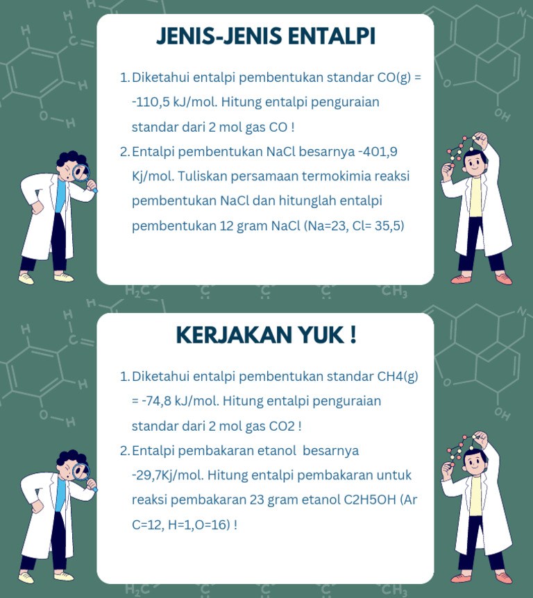 Jenis-Jenis Entalpi | PDF