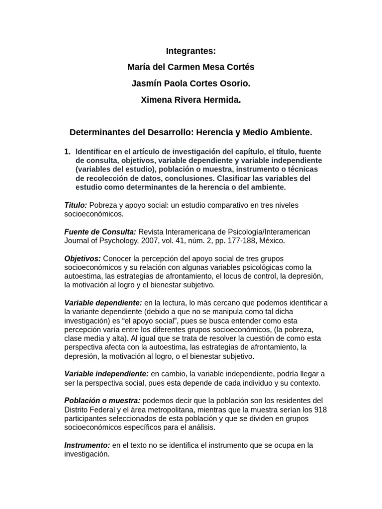 ACT03 - Herencia y Ambiente | PDF | Alelo | Hombre