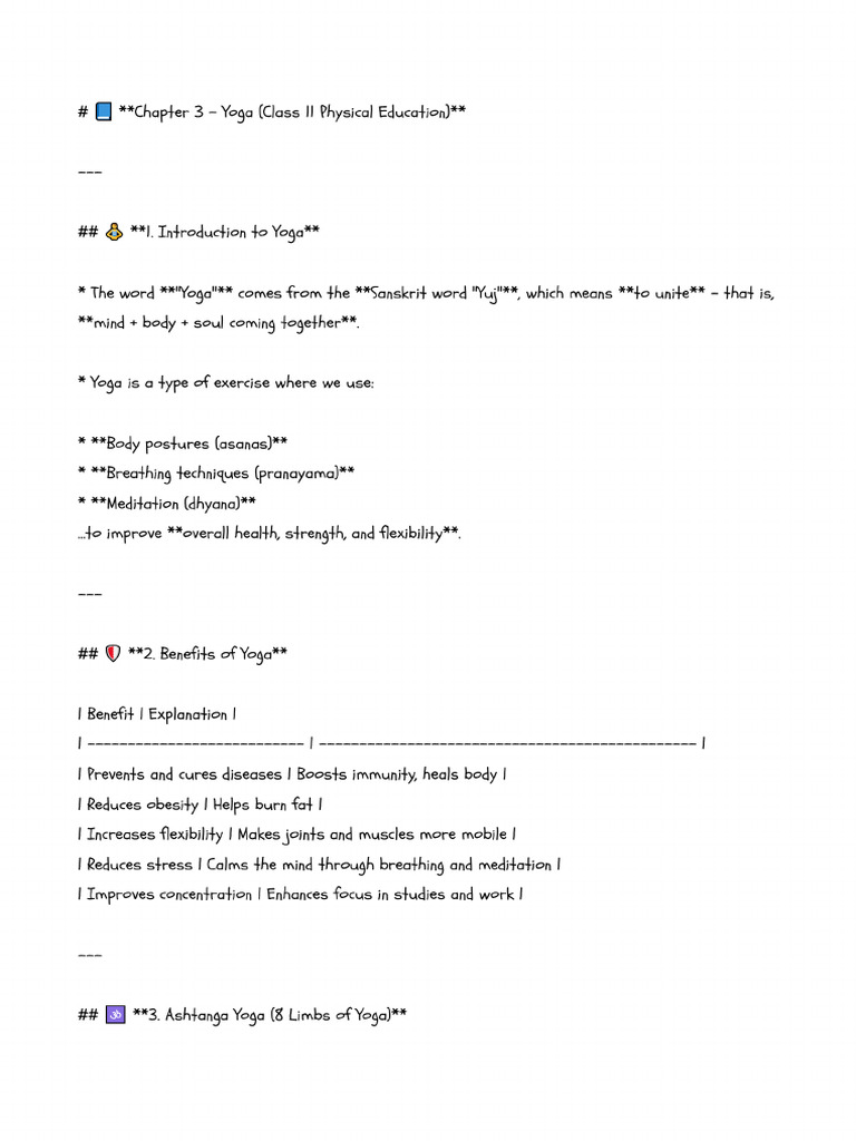 chapter 3 physical education | PDF