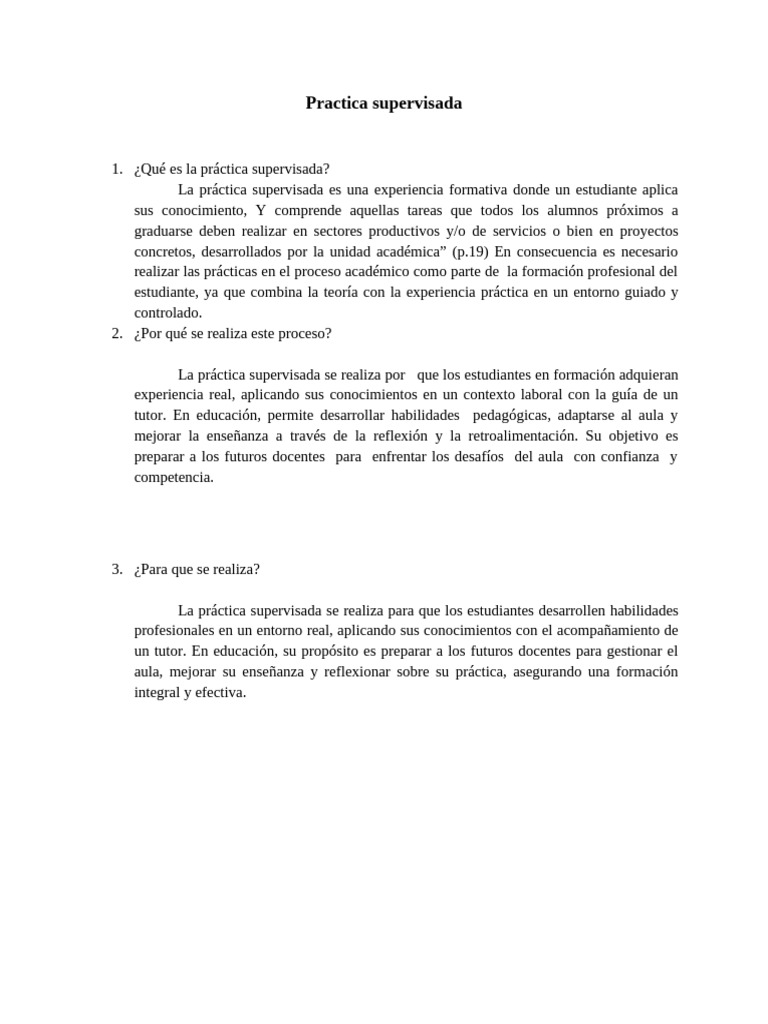 Que Es La Practica | PDF