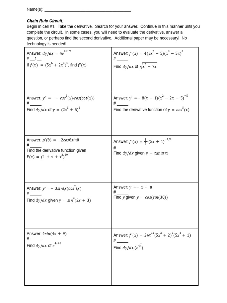 ChainRuleCircuit 1 | PDF | Mathematical Physics | Differential Geometry