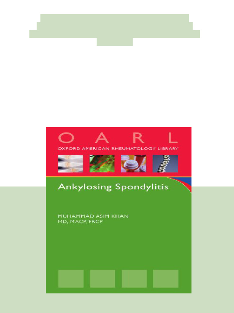 (Ebook) Ankylosing Spondylitis (Oxford American Respiratory Library) by Muhammad Asim Khan ISBN ...