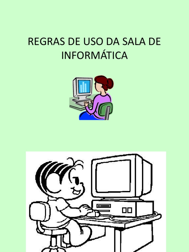 Regras De Uso Da Sala De Informática Pdf