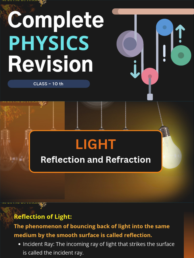 Class 10th Physics - Maha Marathon (Prashant Kirad) (1) - Cropped | PDF ...