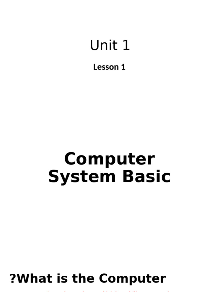 Computer | PDF