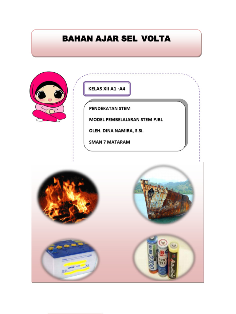 Bahan Ajar Sel Volta Kelas XII STEM | PDF