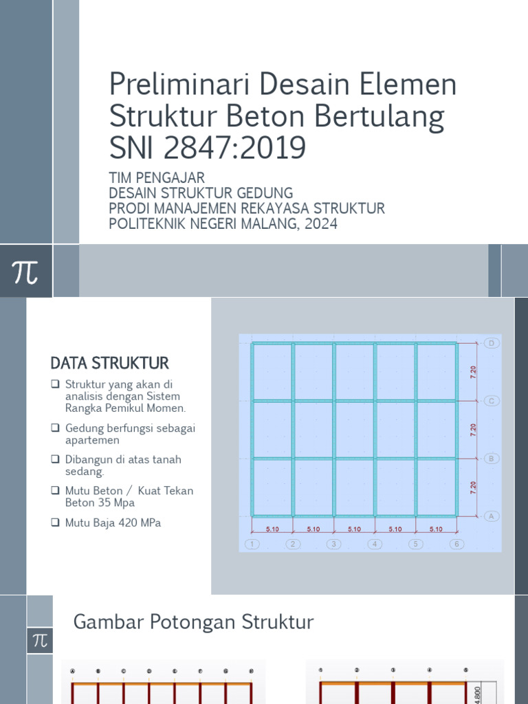 Desain Elemen Struktur Beton Bertulang | PDF