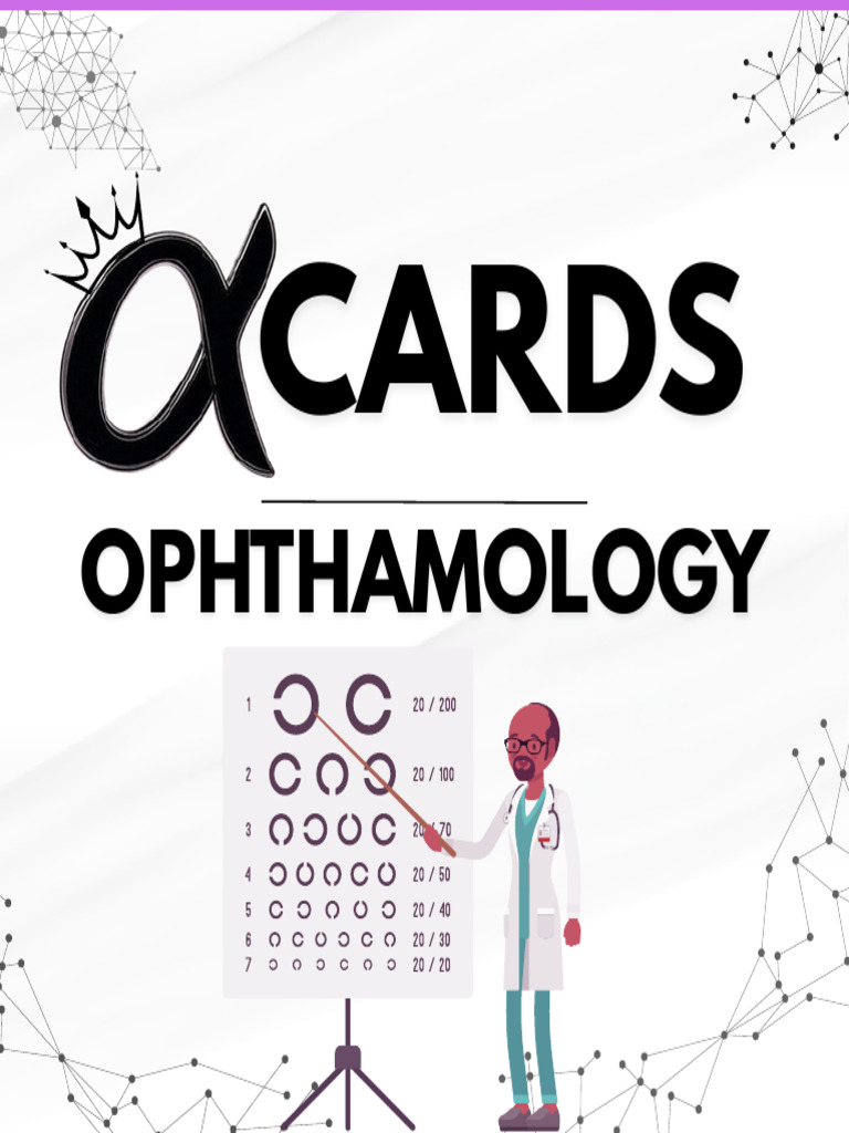 Comprehensive Ophthalmology Study Cards | PDF | Facial Features ...