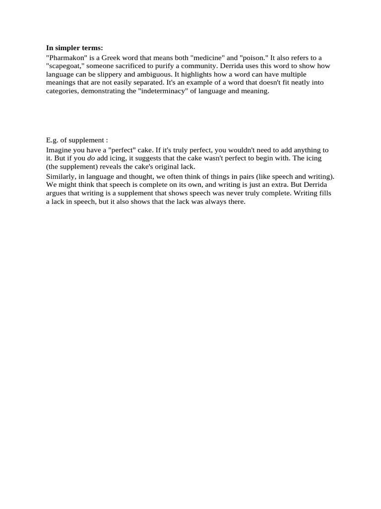 Deconstruction | PDF