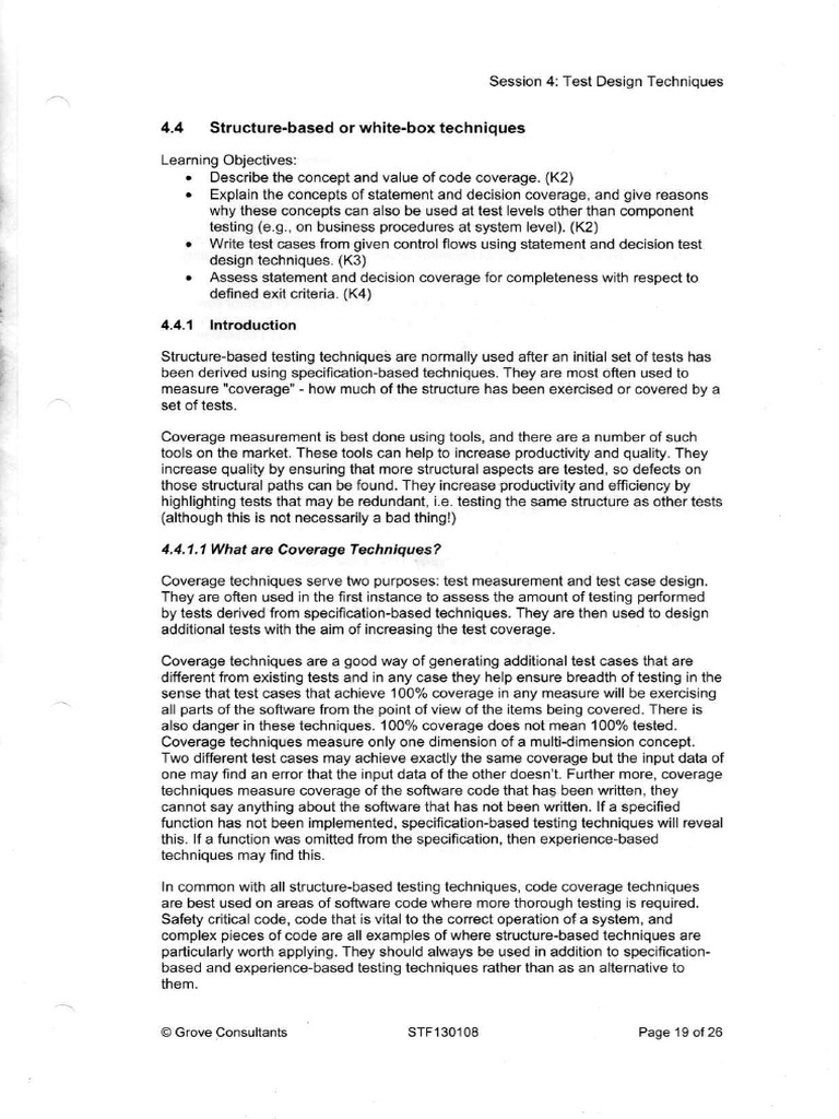 ISTQB Chap4 Part2 | PDF