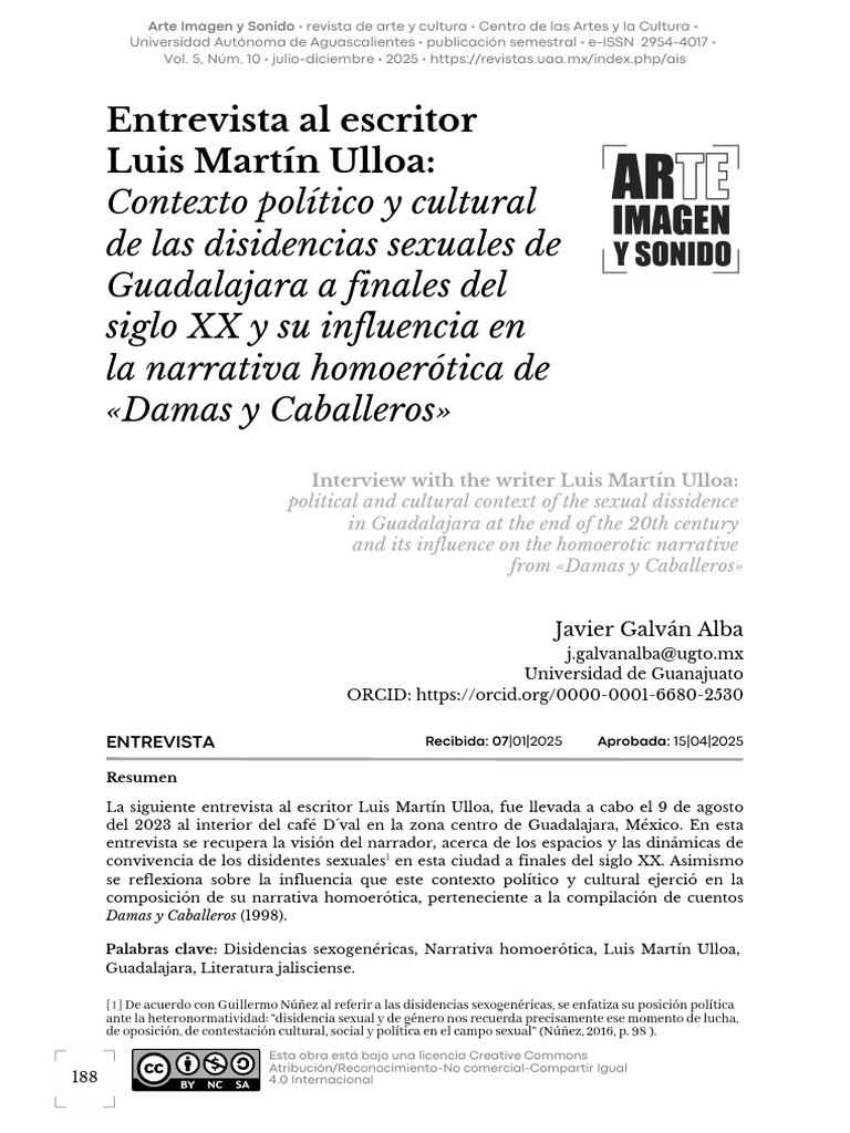 Entrevista+al+escritor+Luis+Martín+Ulloa_+Contexto+político+y+cultural ...