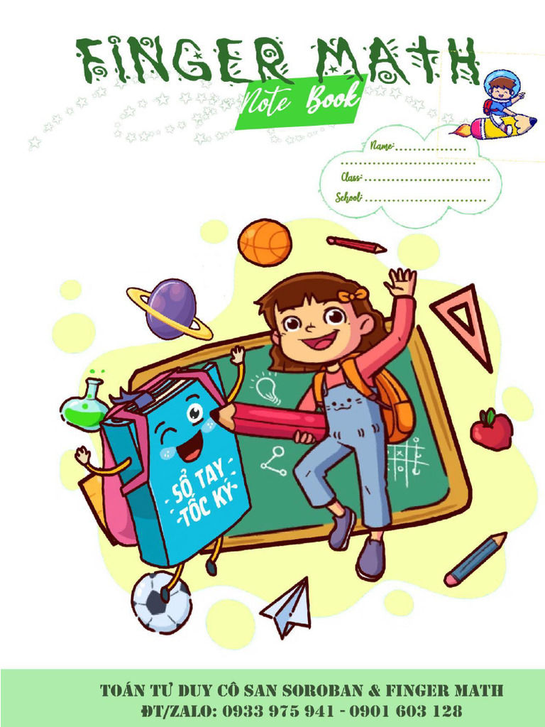 Finger Math Notebook | PDF