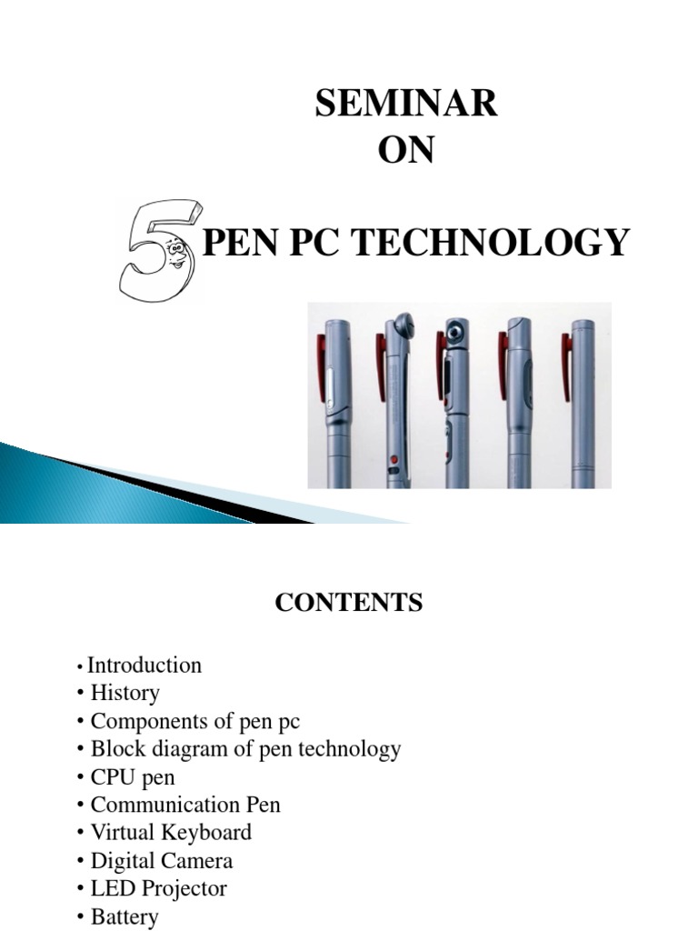 5 Pen PC Technology | PDF | Personal Computers | Computer Keyboard