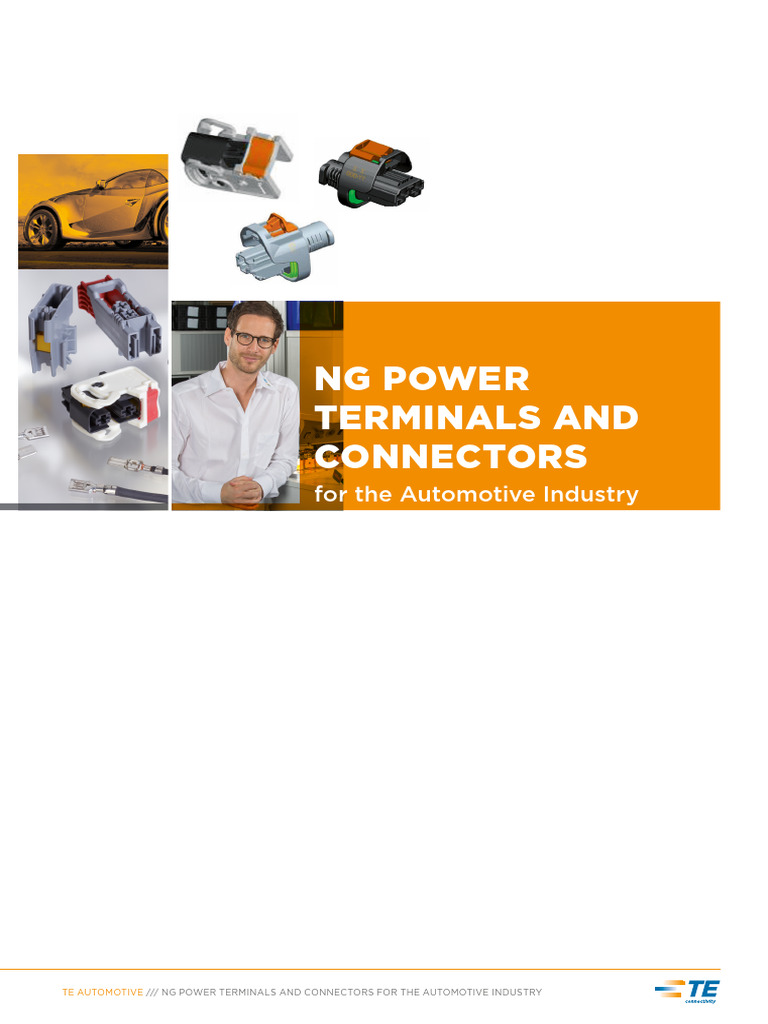 NG Power Terminals and Connectors For The Automotive Industry - 1654363 ...