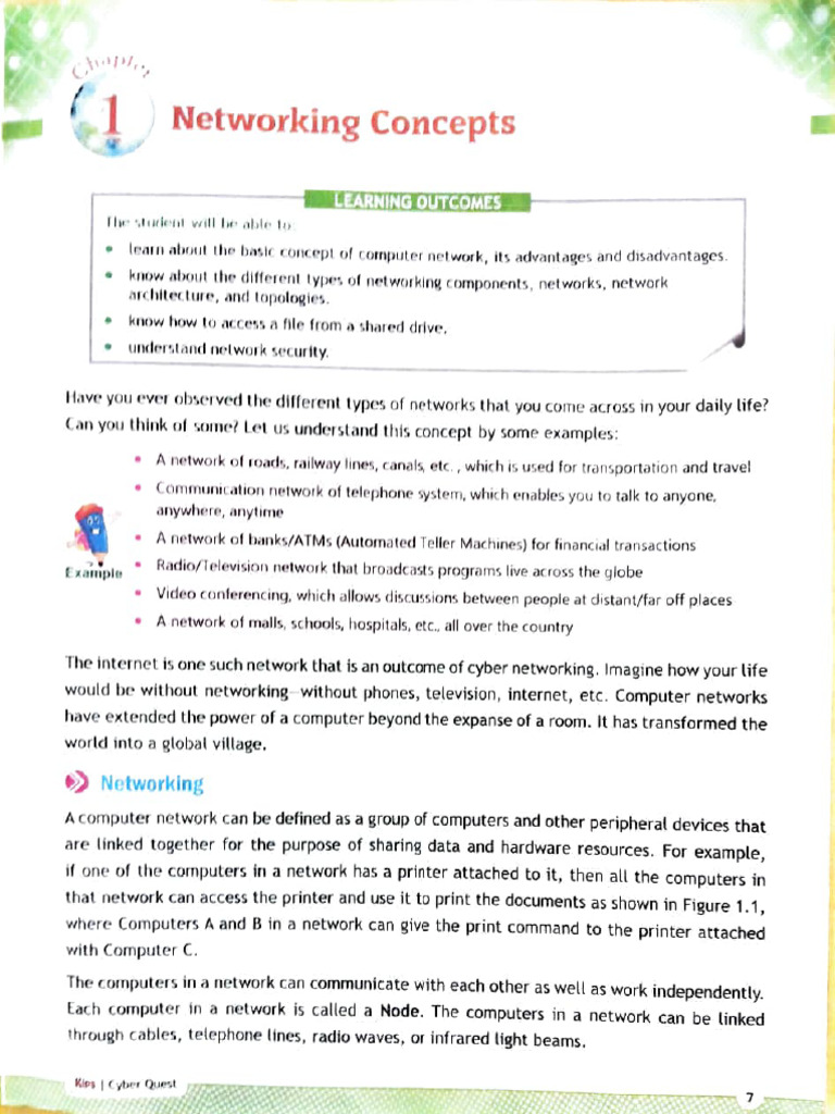 Lesson 1 Networking Concept | PDF | Network Topology | Computer Network