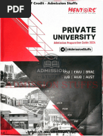 AIUB CSE Admission Test Guide | PDF